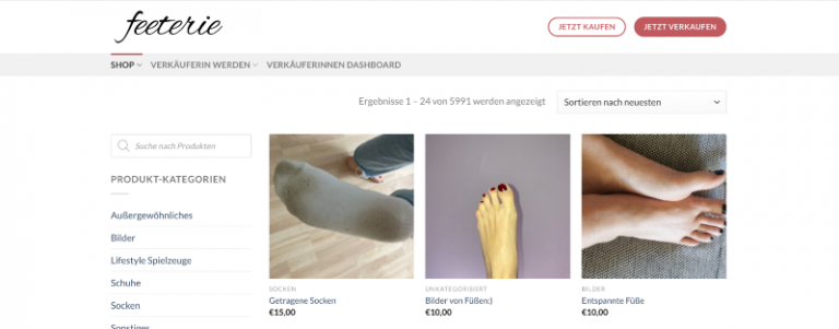 Fußfetisch-Hype auf Tiktok: So zocken Plattformen wie „FeetFinder“ Fuß-Models ab | OMR