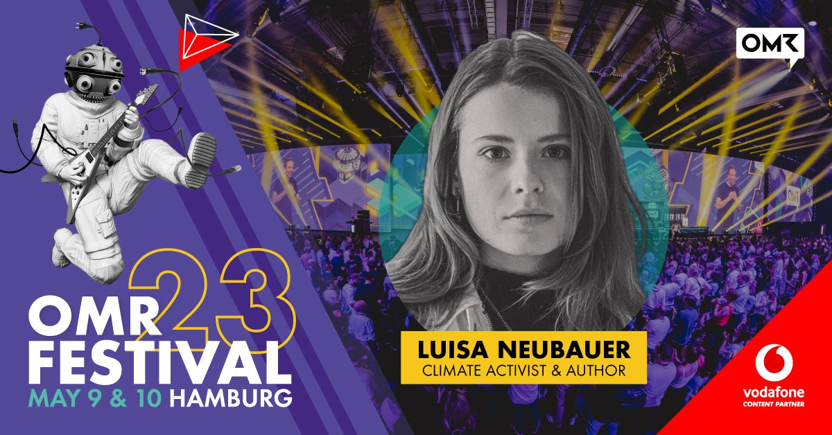Klimaaktivistin Luisa Neubauer kommt zum OMR Festival nach Hamburg | OMR