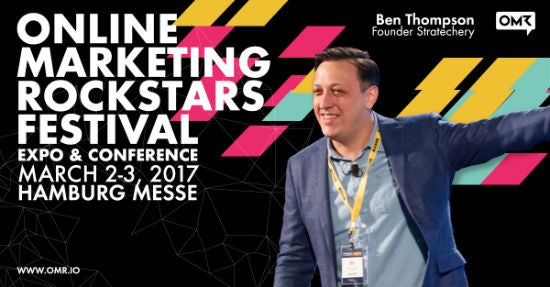 The Go-To for those in the Know—Ben Thompson: Live at OMR FESTIVAL | OMR